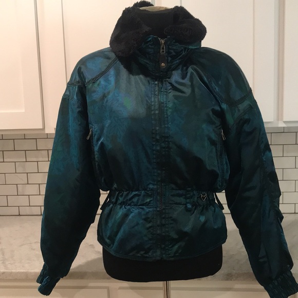 Obermeyer | Jackets & Coats | Vintage Obermeyer Ski Jacket Womens Blue ...